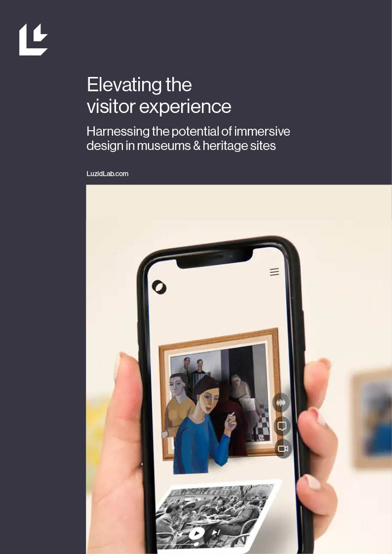 Free guide to immersive design in museums & heritage sites - LuzidLab